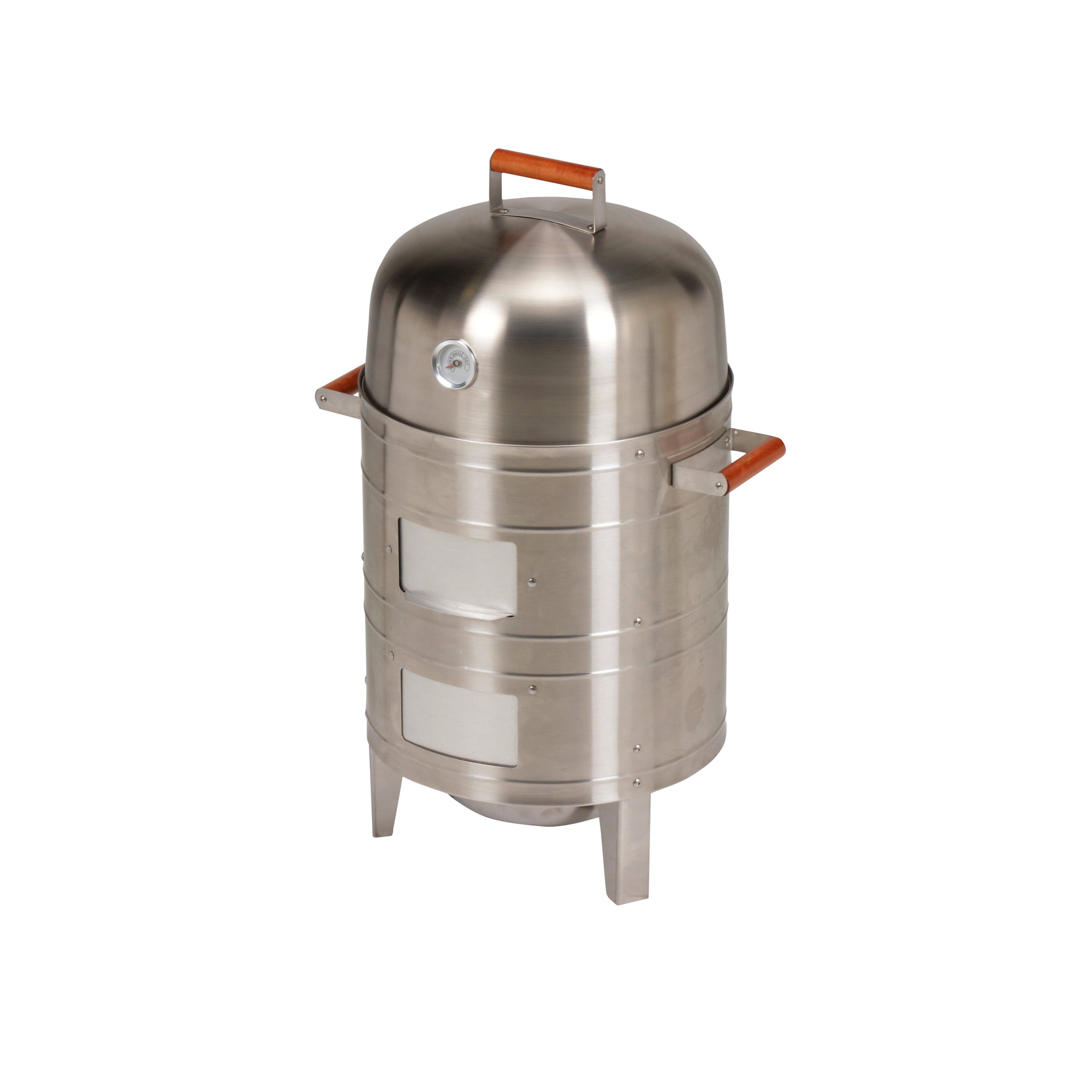 Stainless Steel Charcoal Water Smoker – Americana Grills