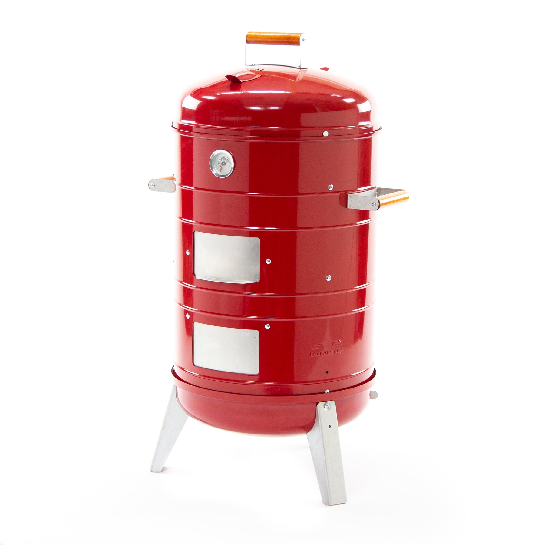 4 in 1 Charcoal & Electric Water Smoker – Americana Grills